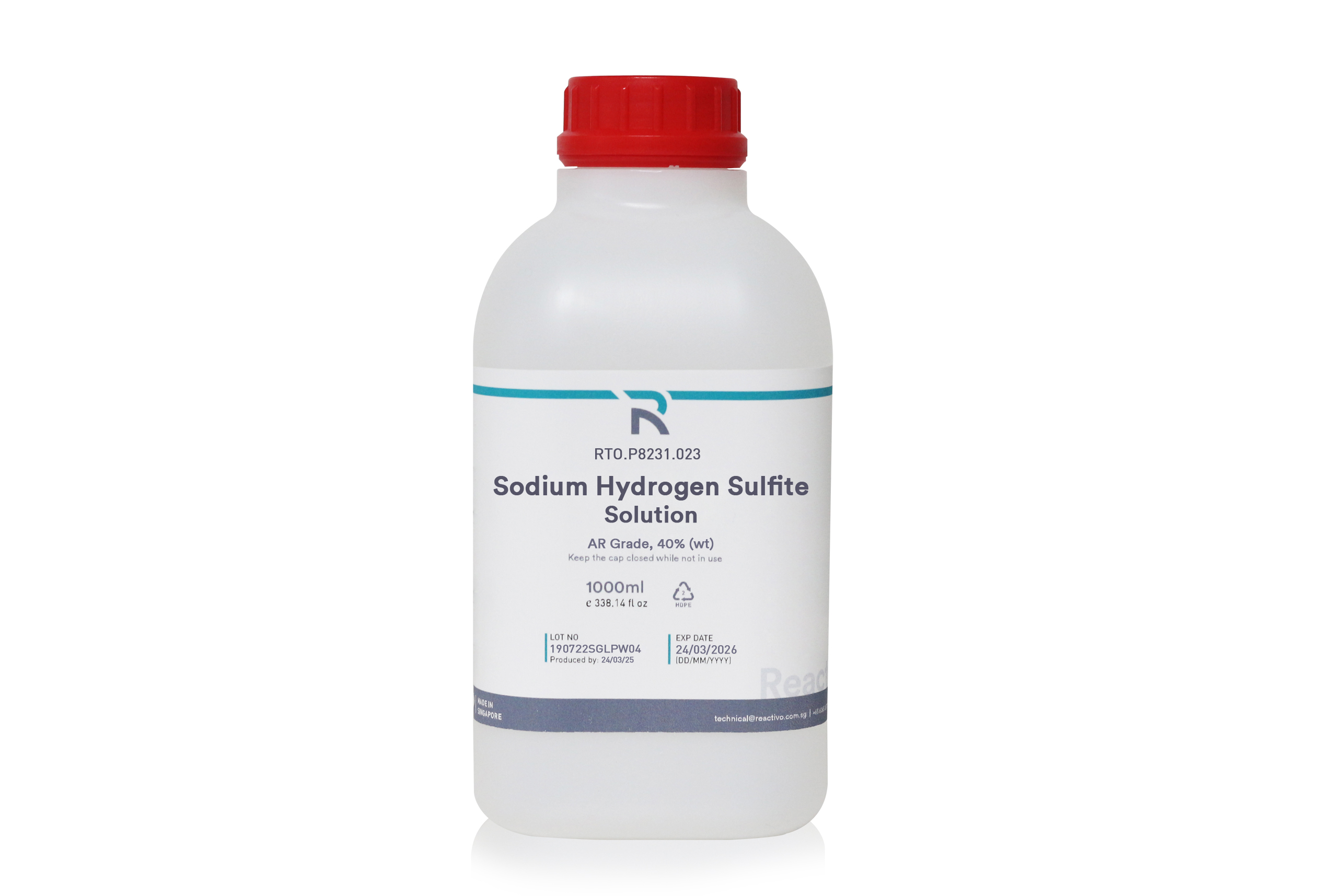 Sodium Hydrogen Sulfite Solution - Reactivo